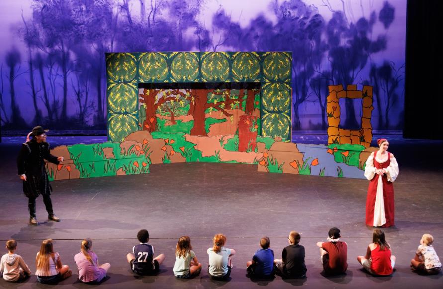 Robin Hood kids play: cast list, sound cues, script sample.